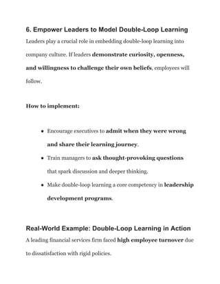 Beyond Problem-Solving_ How Double-Loop Learning Transforms Workplace ...