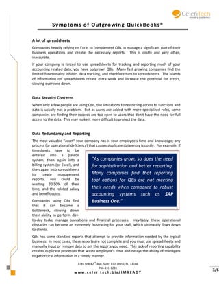 Beyond Quickbooks | PDF