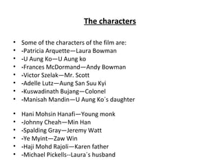 Beyond Rangoon by Iñigo | PPT