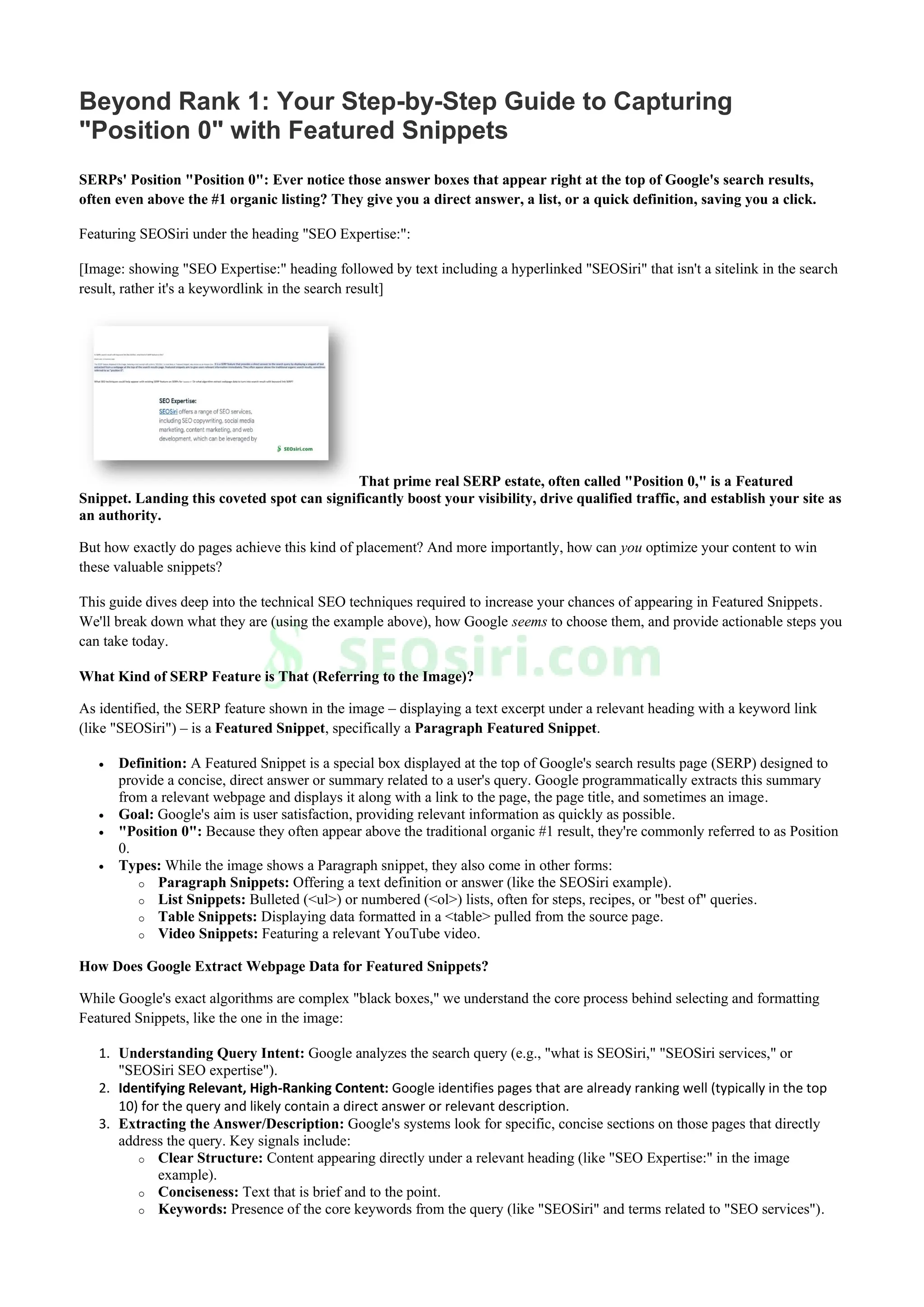 Beyond Rank 1 Your Step-by-Step Guide to Capturing Position 0 with ...