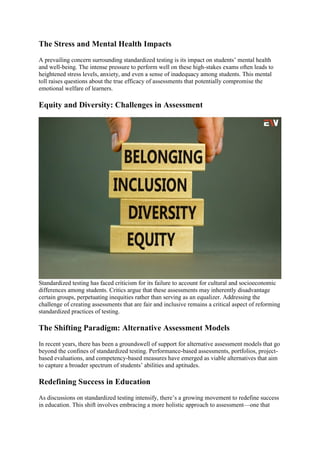 Standardized Testing: Redefining Success in Education | Enterprise ...