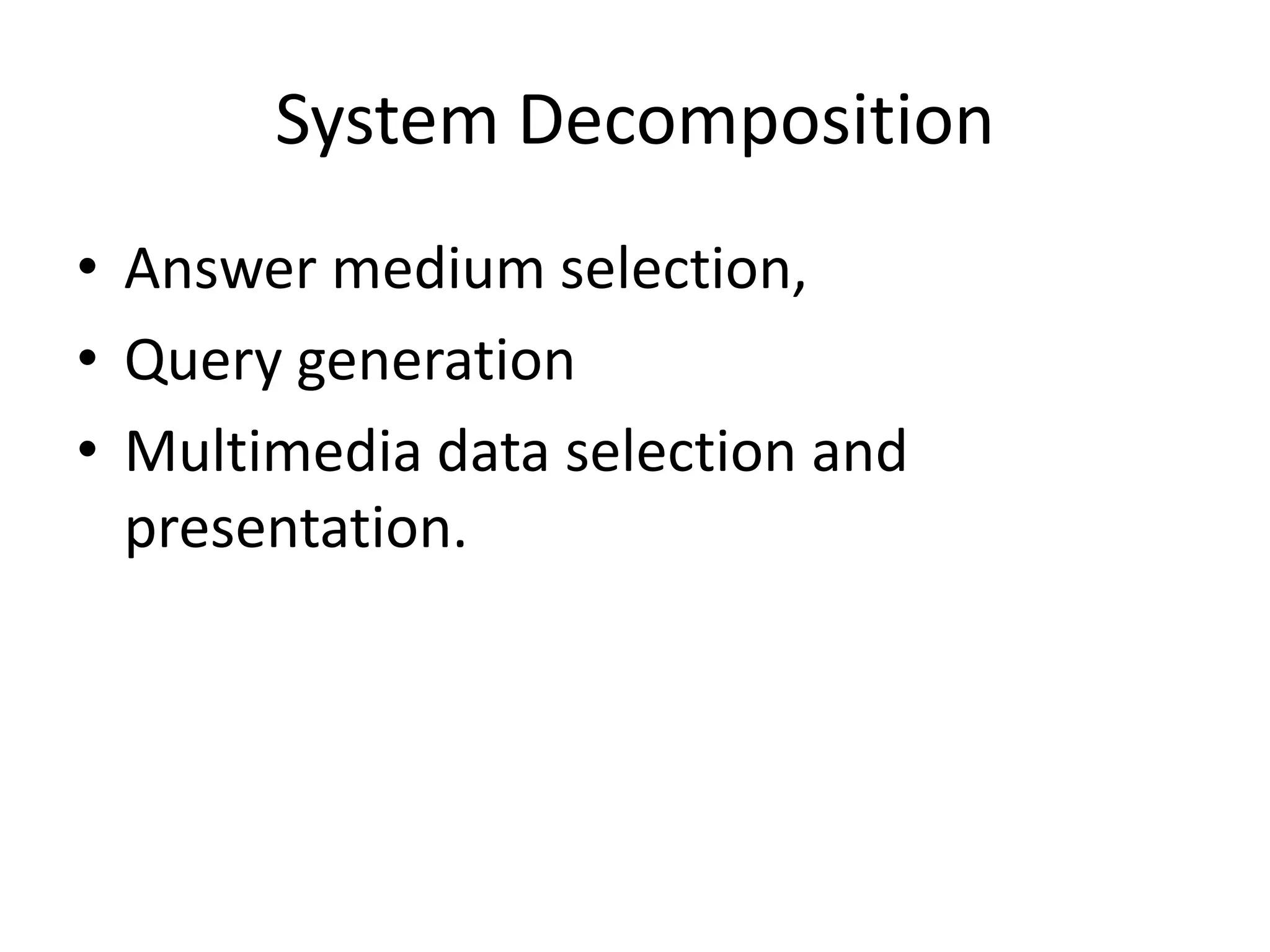 Multimedia Answer Generation for Community Question Answering | PPTX