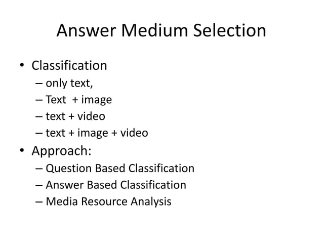 Multimedia Answer Generation for Community Question Answering | PPTX