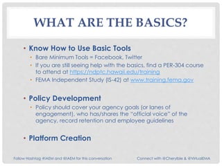 Beyond the Basics of Social Media | PPTX