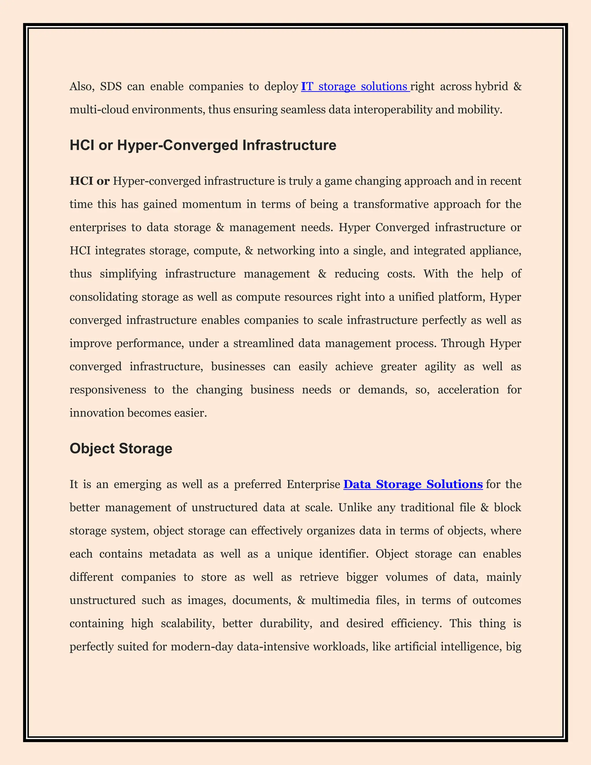 Beyond the Basics - Evolving Trends in Data Storage Strategies.pdf | Data Storage and ...