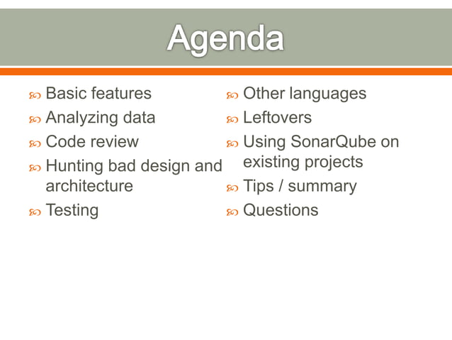 Beyond the basics of SonarQube: improve your Java(Script) code even further | PPTX