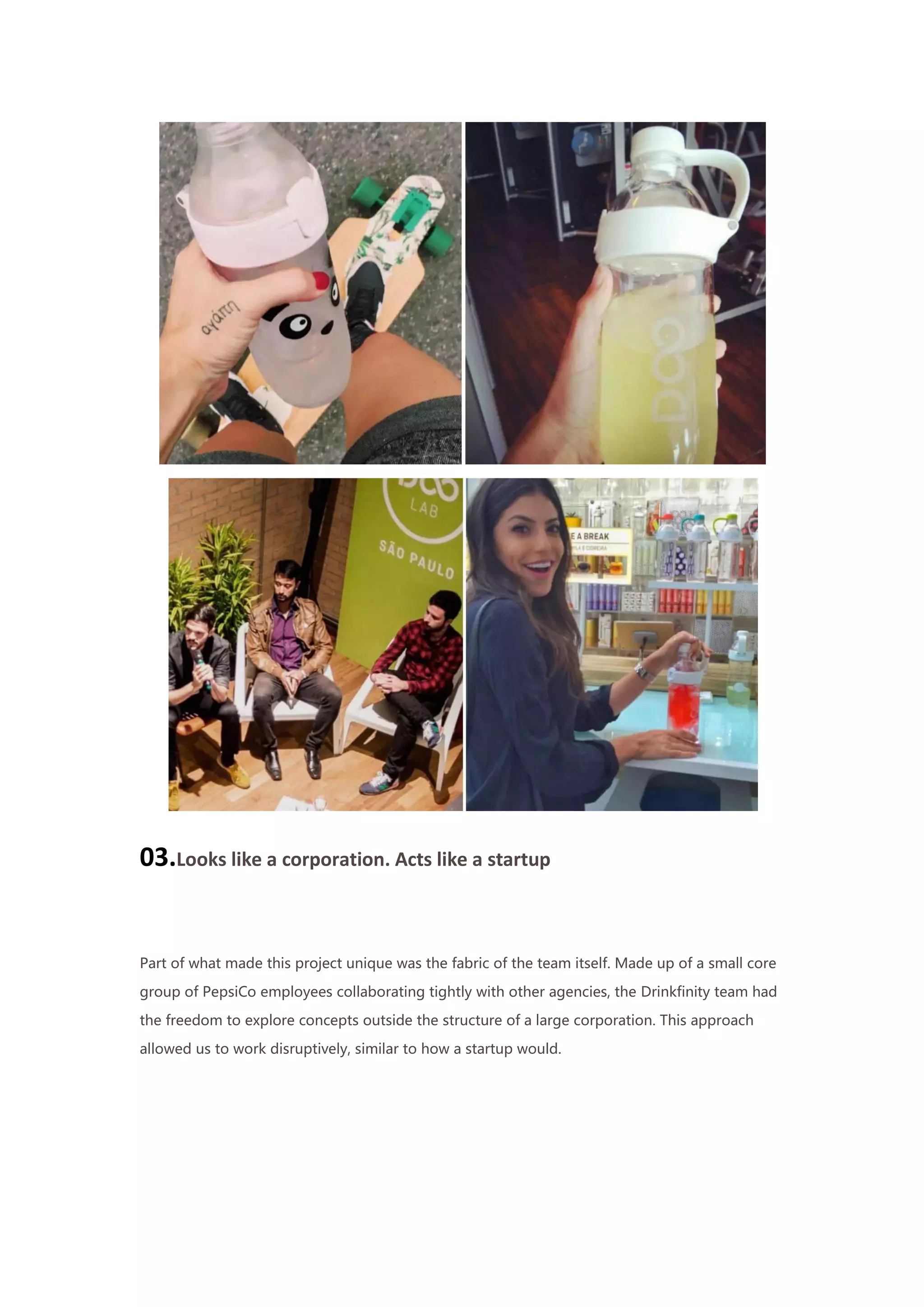 Beyond the beverage: pepsiCo drinkfinity | PDF