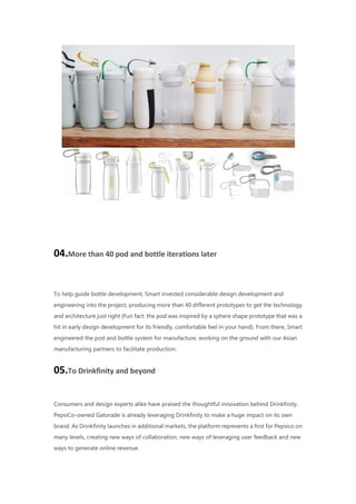 Beyond the beverage: pepsiCo drinkfinity | PDF