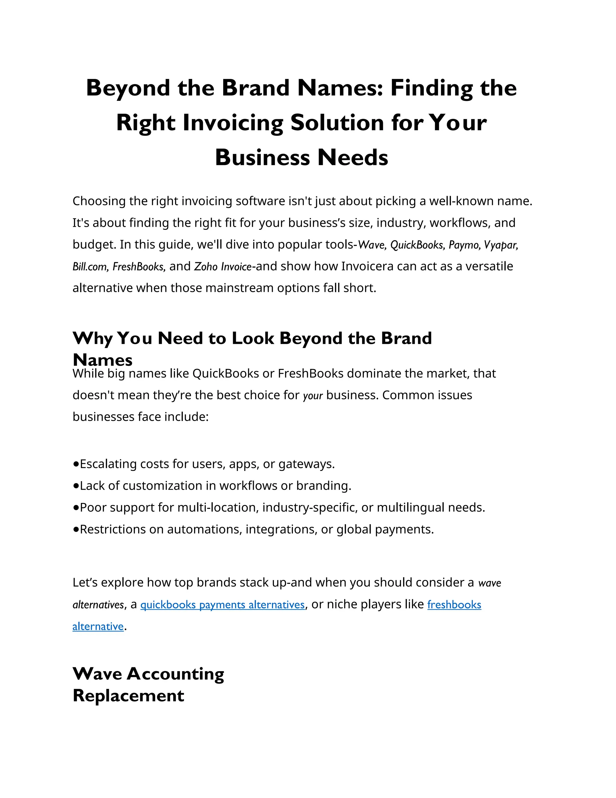 Beyond the Brand Names_ Finding the Right Invoicing Solution for Your ...