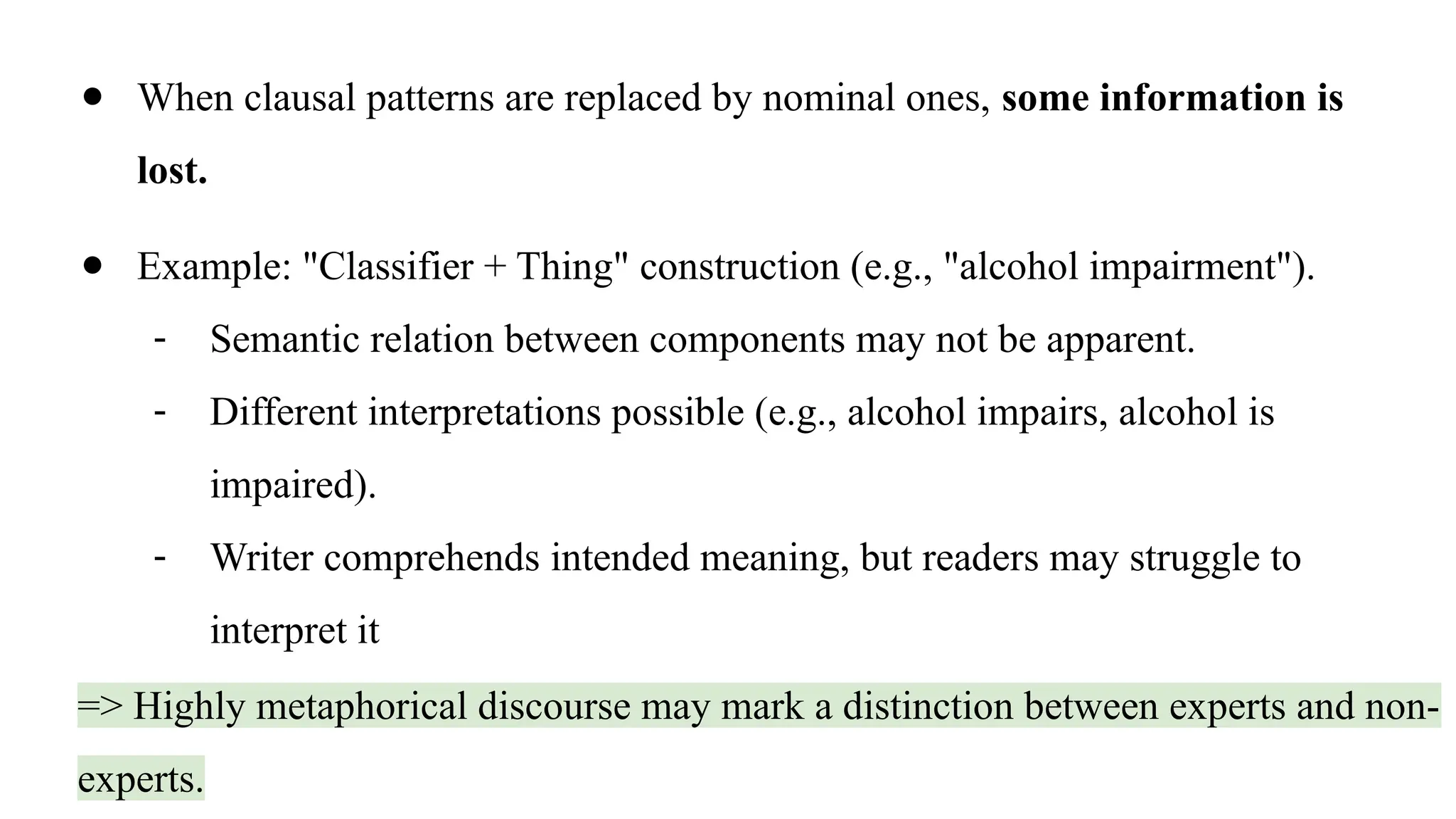 Beyond the clause_ Metaphorical modes of expressions.pptx