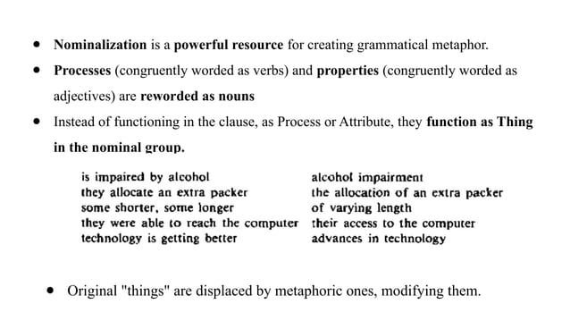 Beyond the clause_ Metaphorical modes of expressions.pptx