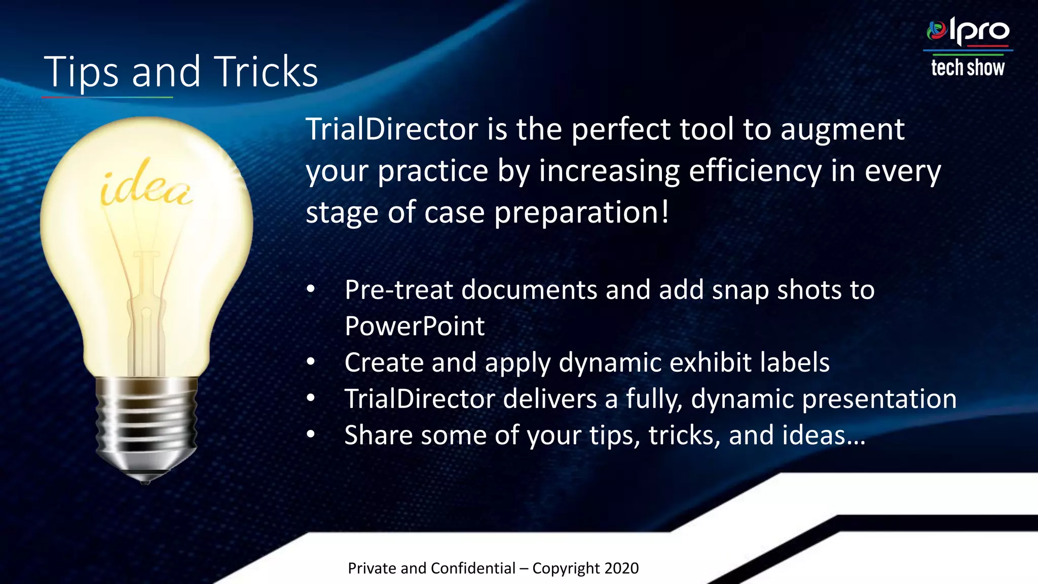 TrialDirector 360: Beyond the Courtroom | PDF