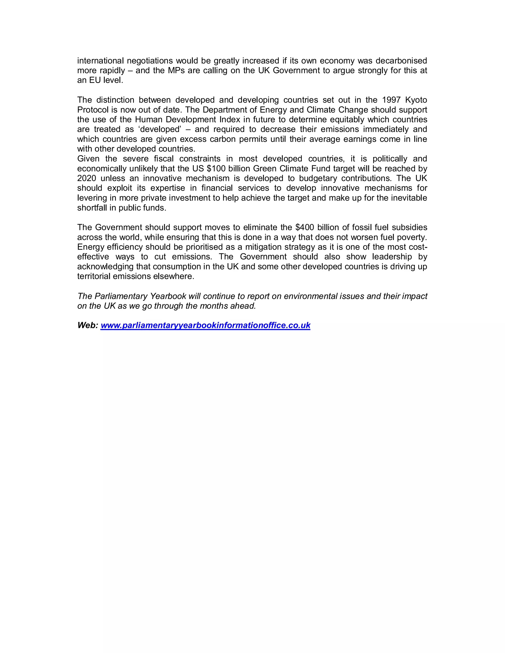 Beyond The Kyoto Protocol | PDF