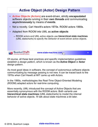 Beyond the RTOS: A Better Way to Design Real-Time Embedded Software | PDF