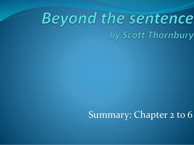 Beyond The Sentence beyond-the-sentence