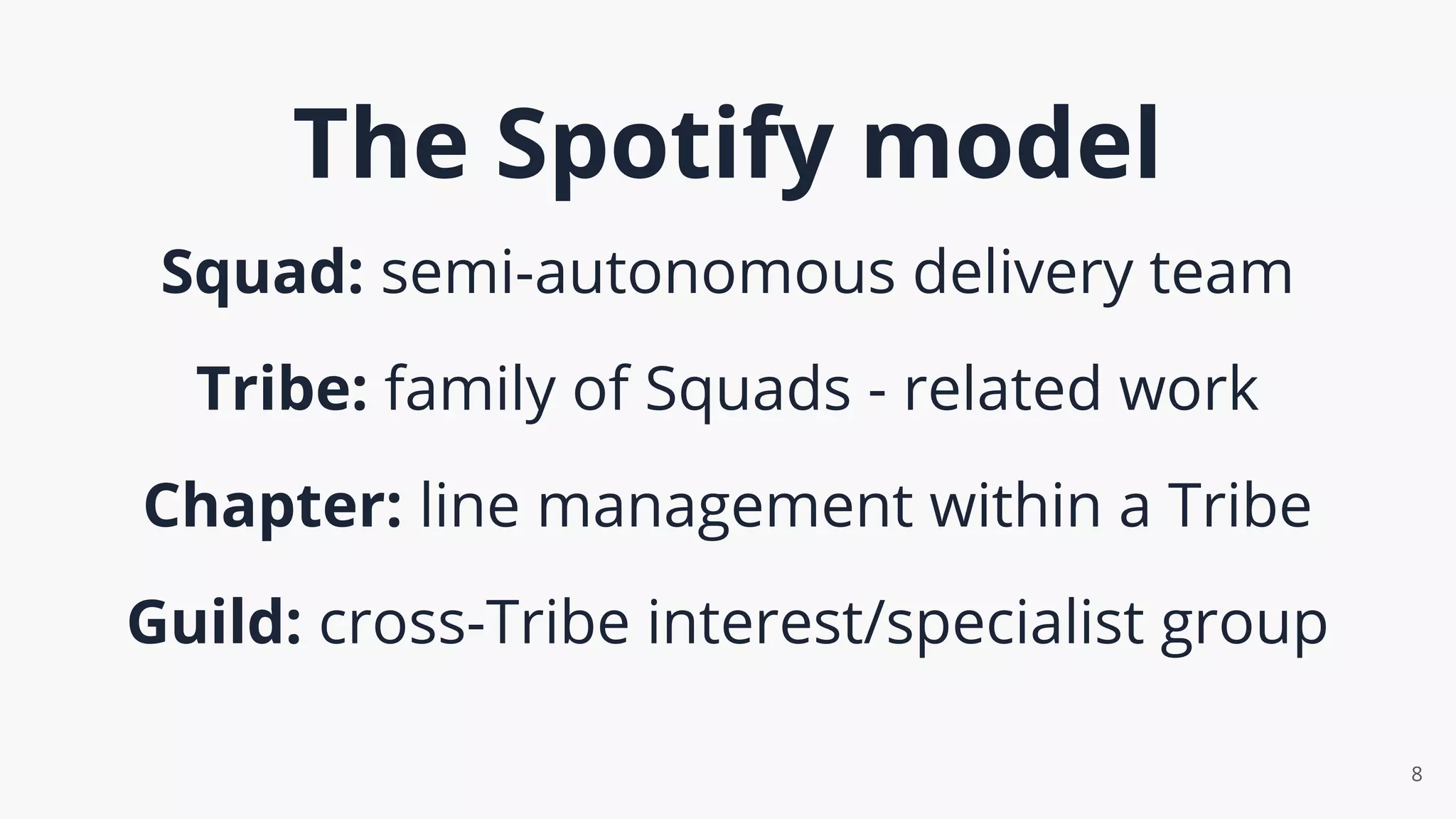 Beyond the spotify model - Team Topologies - Agile Yorkshire 2019-03-20 ...