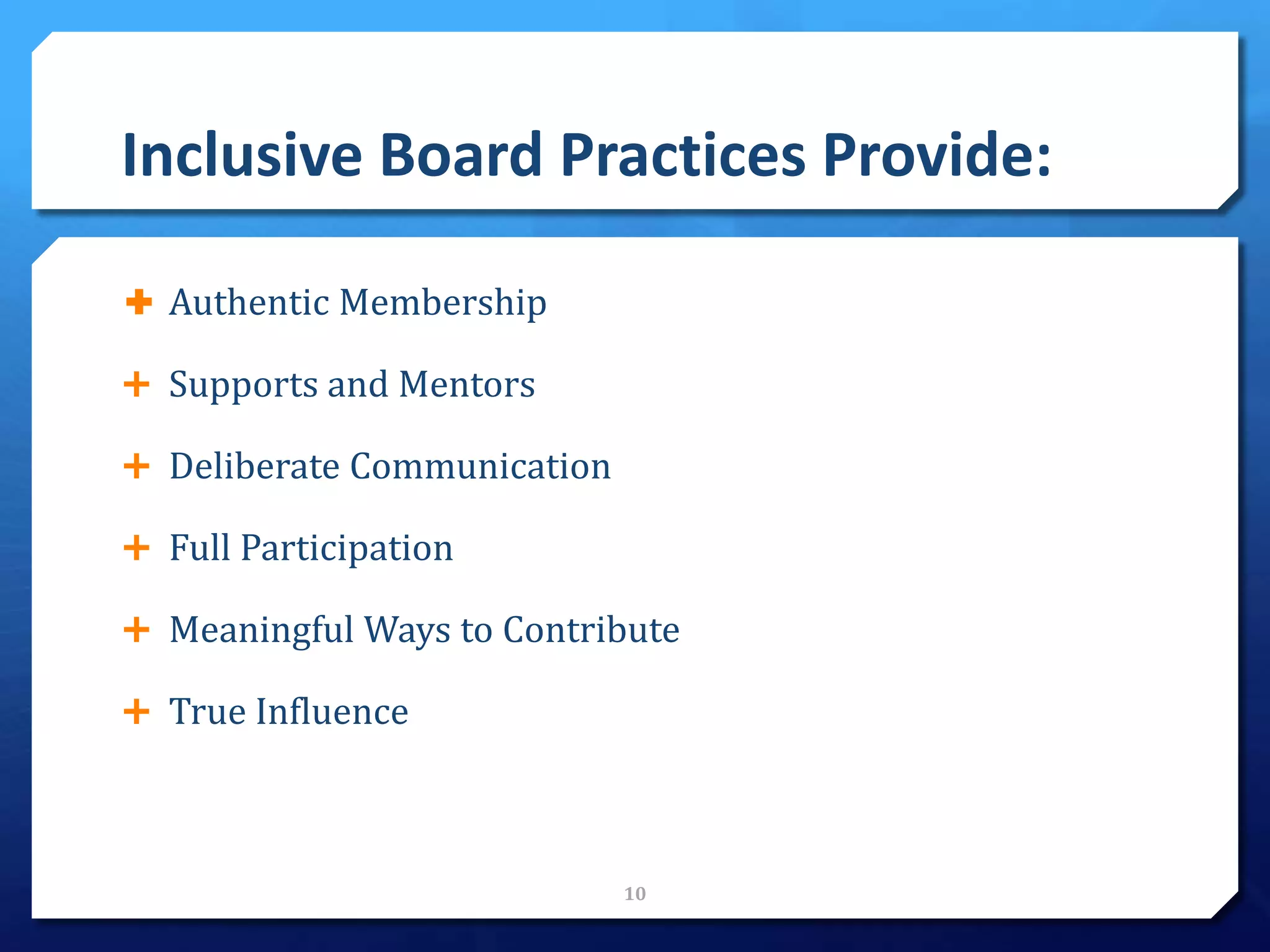 Beyond Tokenism | PPT