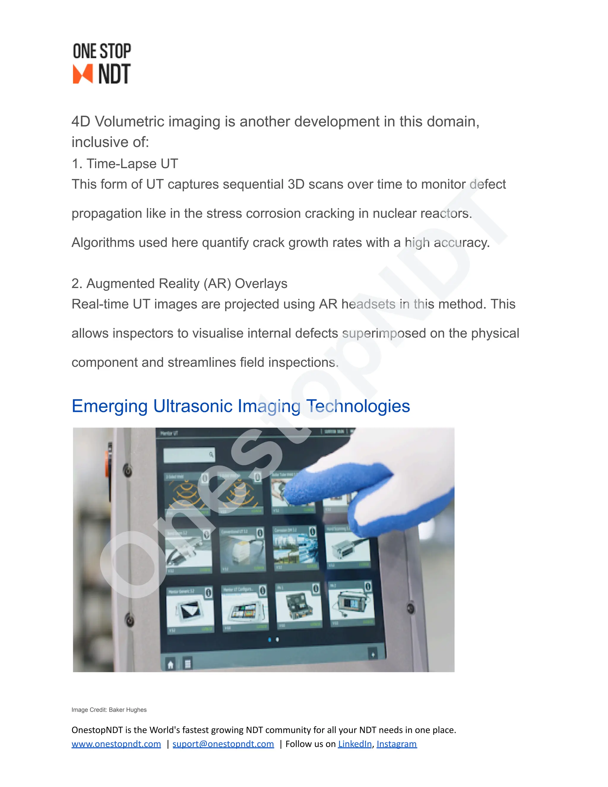 Beyond Traditional UT: What Ultrasonic Testing looks like in 2025 | PDF