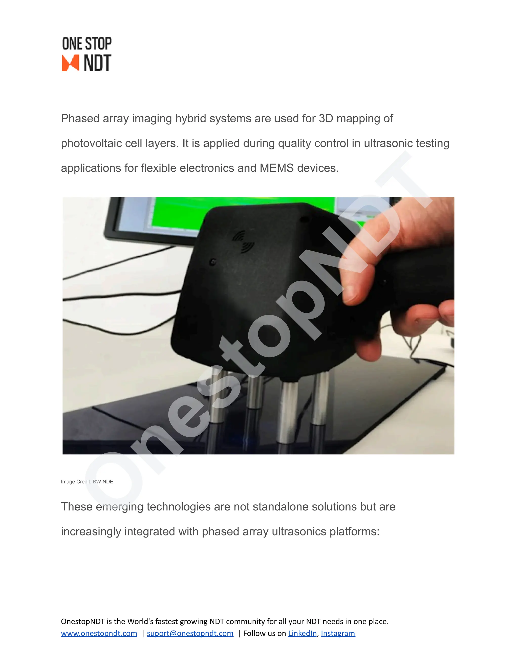 Beyond Traditional UT: What Ultrasonic Testing looks like in 2025 | PDF