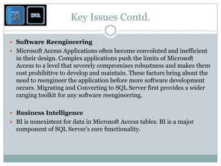Migrate Access to SQL Server/Azure | PPTX