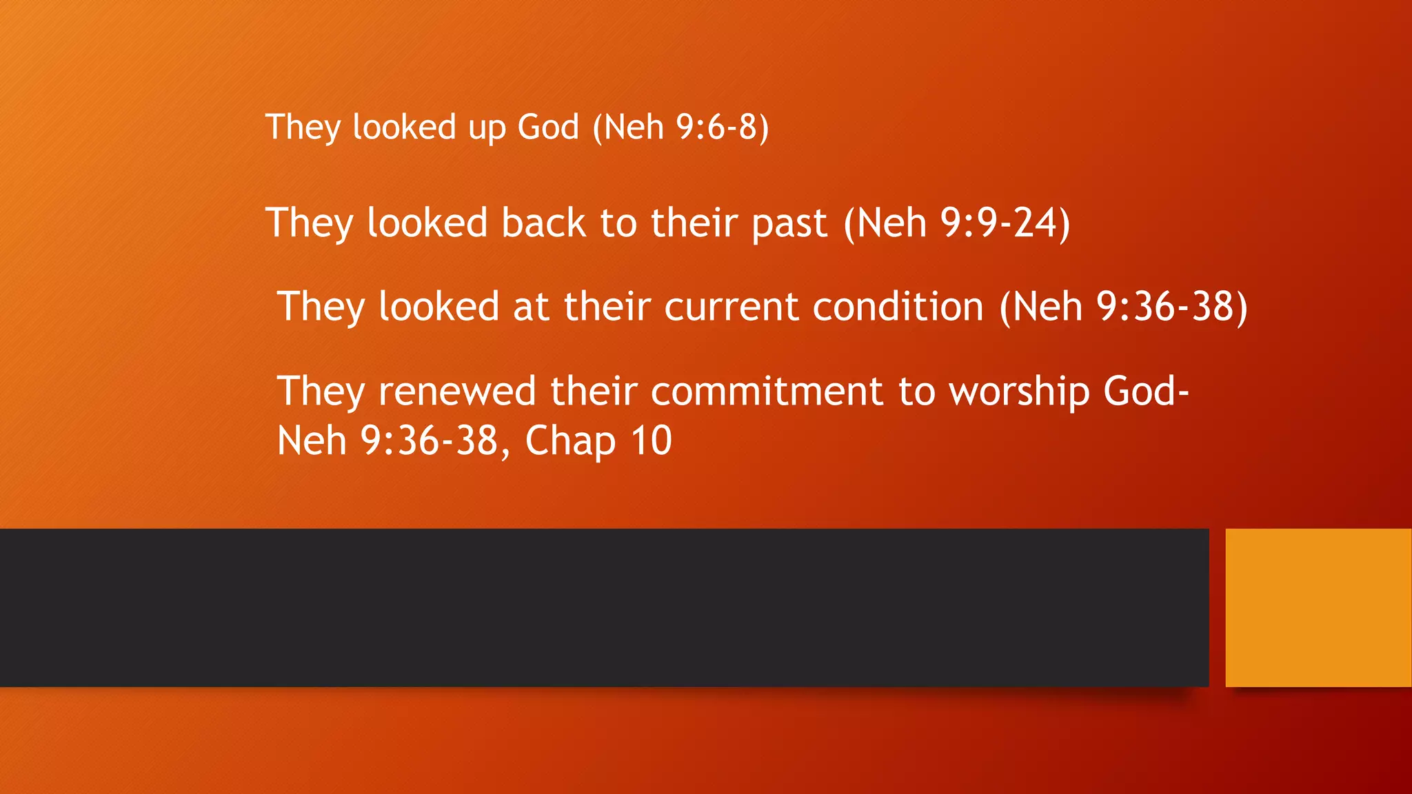 Beyond worship service | PPT