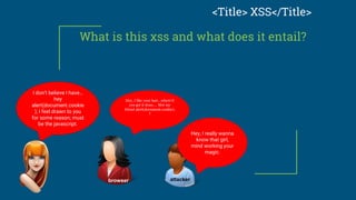 Beyond xss | PPT