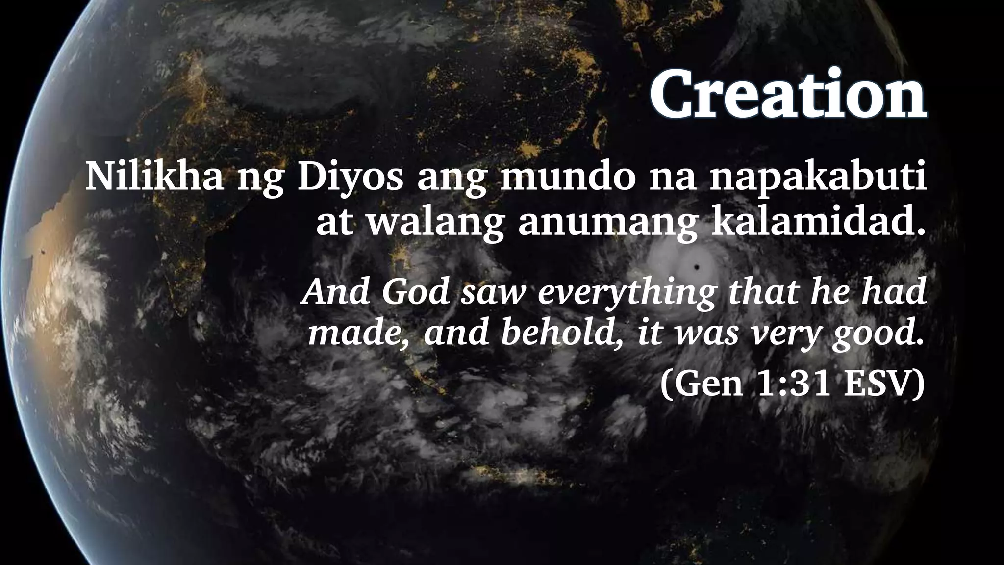 Beyond Yolanda: A God-Centered Response to Calamity | PPT