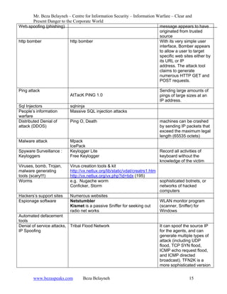 Beza belayneh information_warfare_brief | PDF