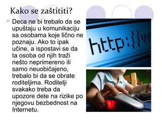 Bezbednost dece na internetu | PPT