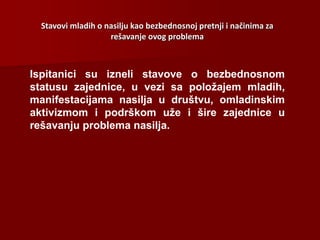 Bezbednost mladih u Srbiji.ppt
