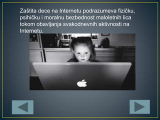 Bezbednost na internetu | PPTX