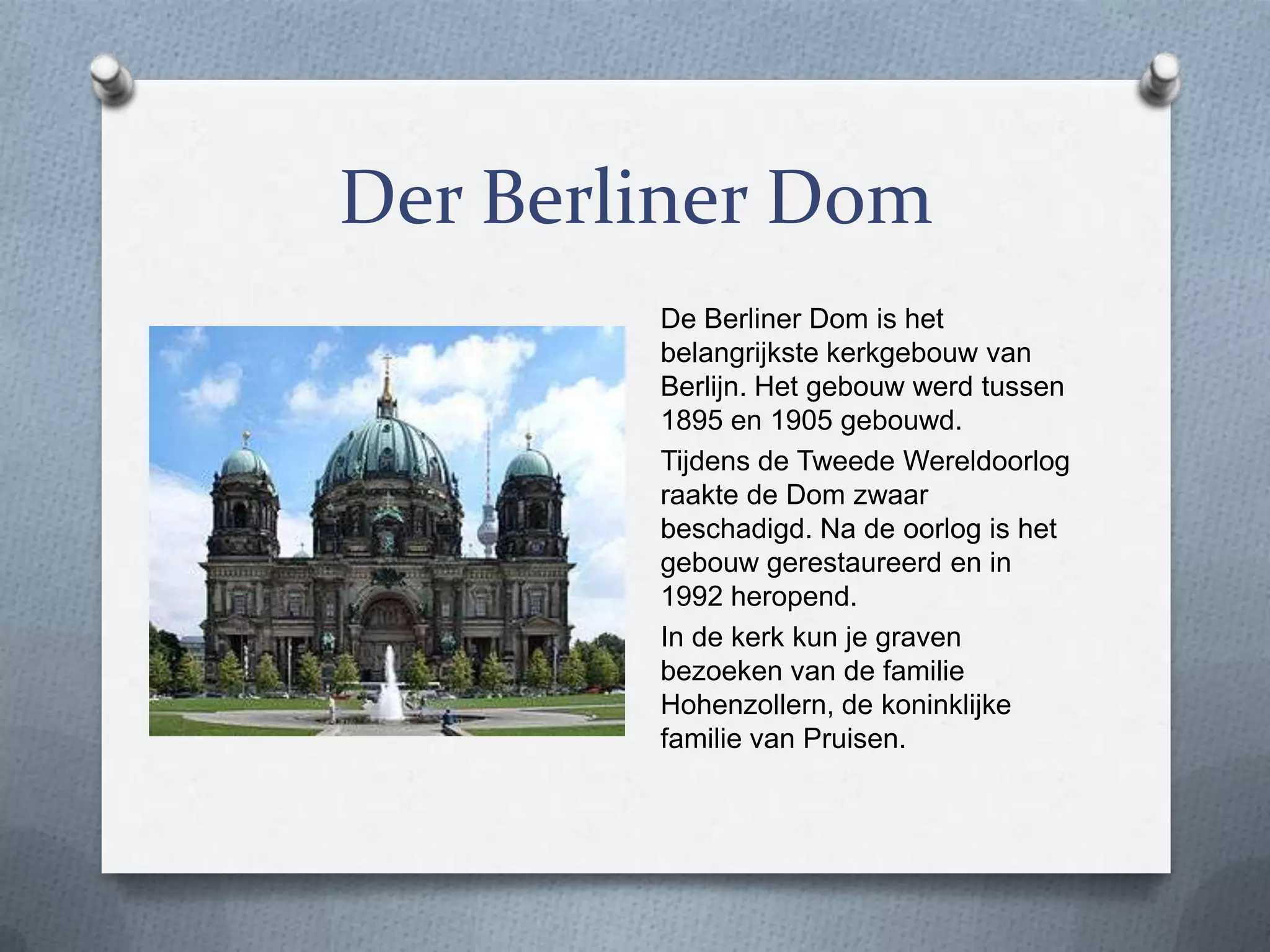 Bezienswaardigheden Berlijn | PPTX