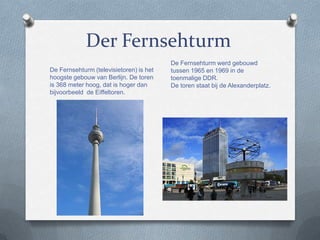 Bezienswaardigheden Berlijn | PPTX