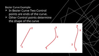 Bezier-curve a parametric curve of control points.pptx
