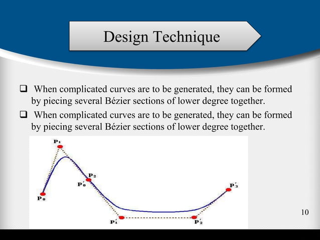 Bezier curve computer graphics | PPTX
