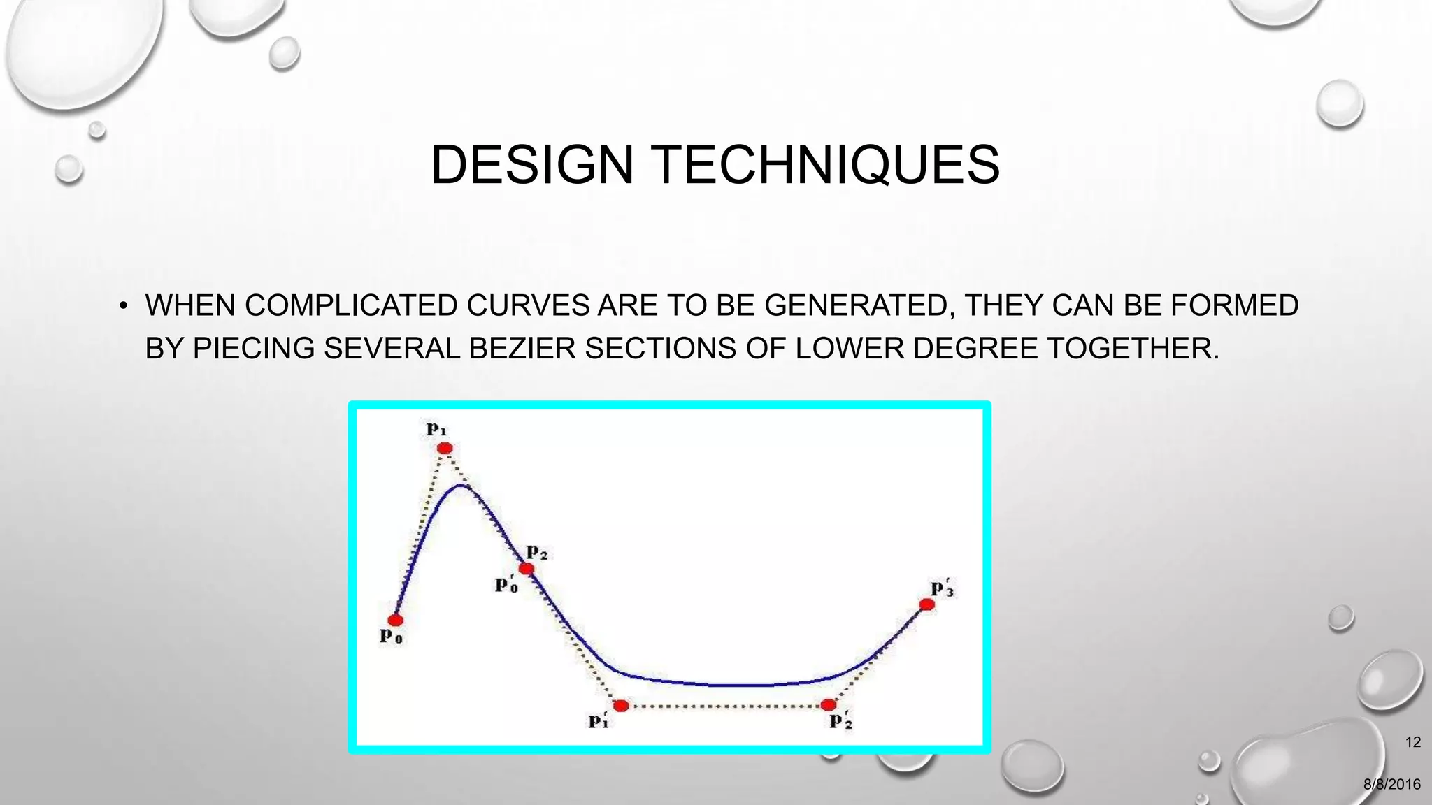 Bezier curve computer graphics | PPTX | Technology & Computing