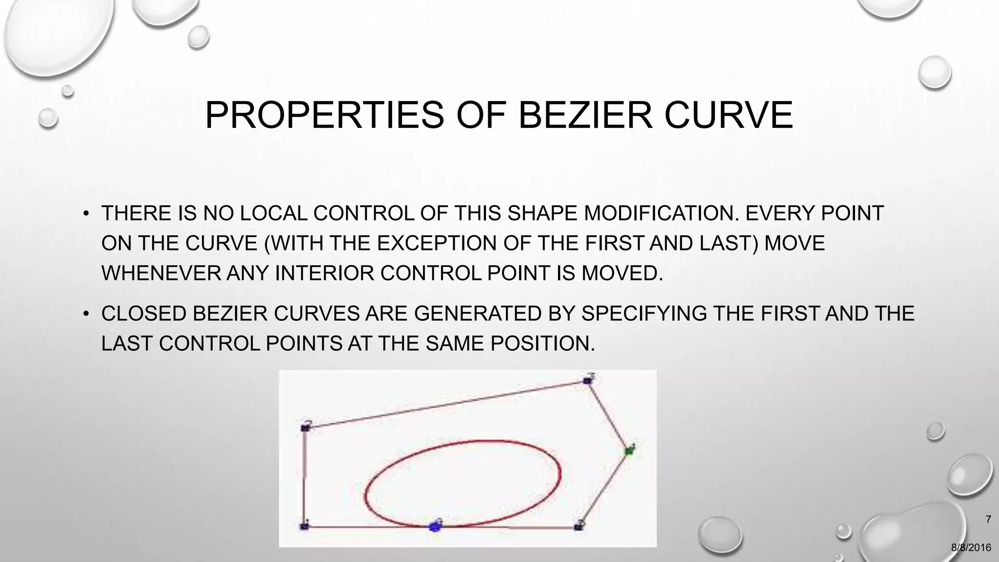 Bezier curve computer graphics | PPTX | Technology & Computing