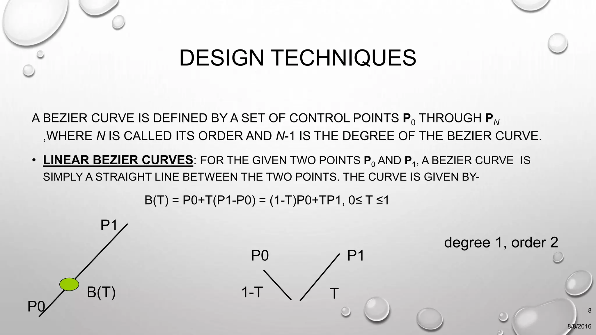 Bezier curve computer graphics | PPTX | Technology & Computing