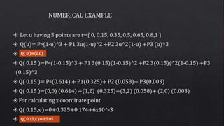 Bezier Curve(Computer Graphics) | PPT