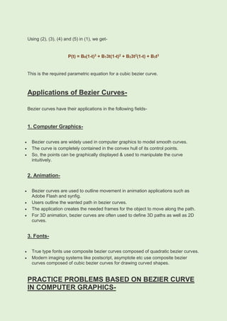 Bezier Curve in Computer Graphics.docx