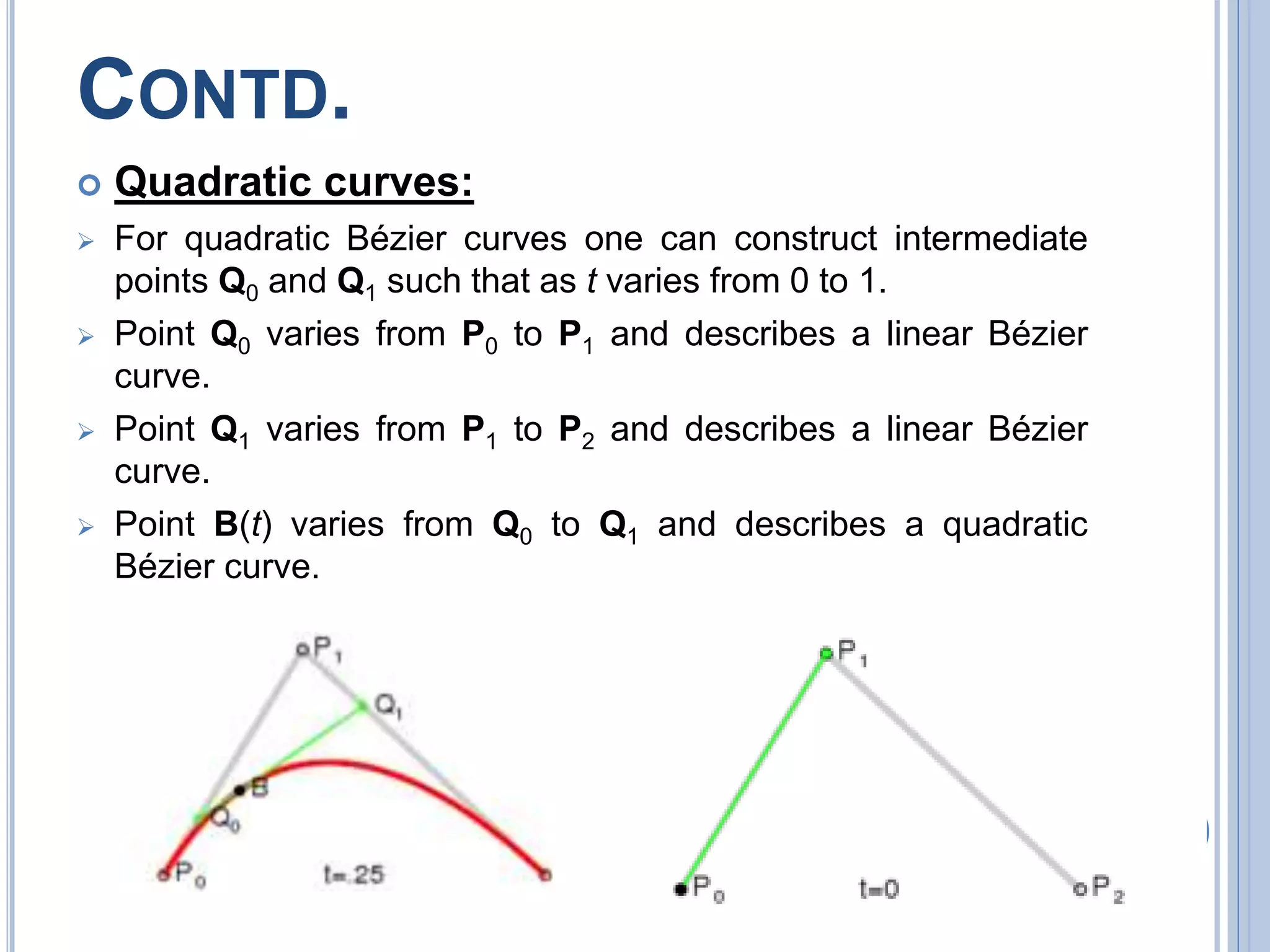 Bezier Curves | PPTX