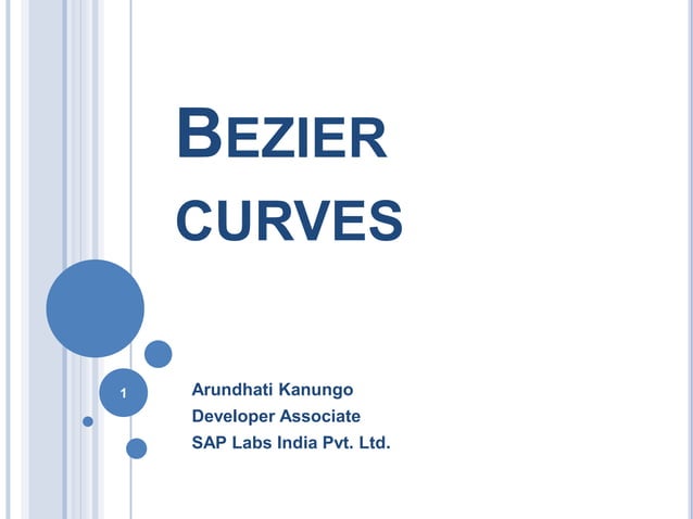 Bezier Curves | PPTX