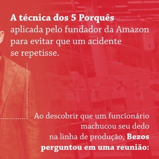 Bezos & os 5 Porquês | PDF