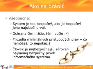Bezpečnosť IT - návod na hackovanie | PDF