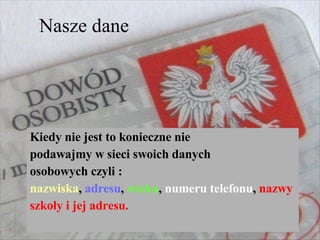 Bezpieczny Internet - Magda Michalska | PDF