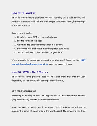 BF-Miniblog on NFTFi | PDF