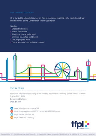 TFPL Learning Directory | PDF