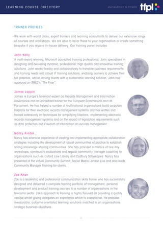 TFPL Learning Directory | PDF