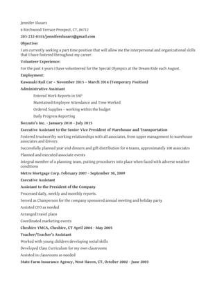 Jenn+Resume April 2016 | PDF