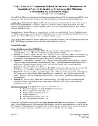 Johnston Atoll Remediation Project_WMSymp98 | PDF